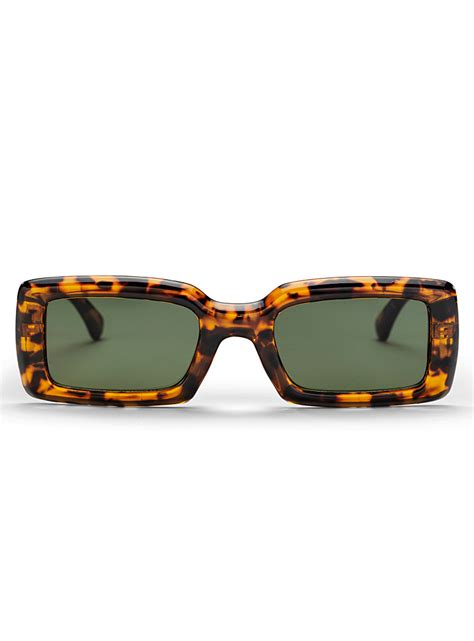 Les Lunettes De Soleil Rectangulaires Tove Unisexes Chpo Lunettes