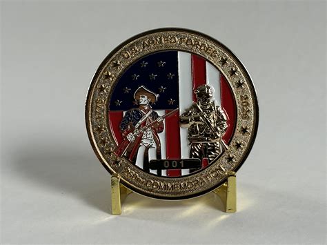 Us Armed Forces 250th Commemoration Challenge Coin Defender Magazine