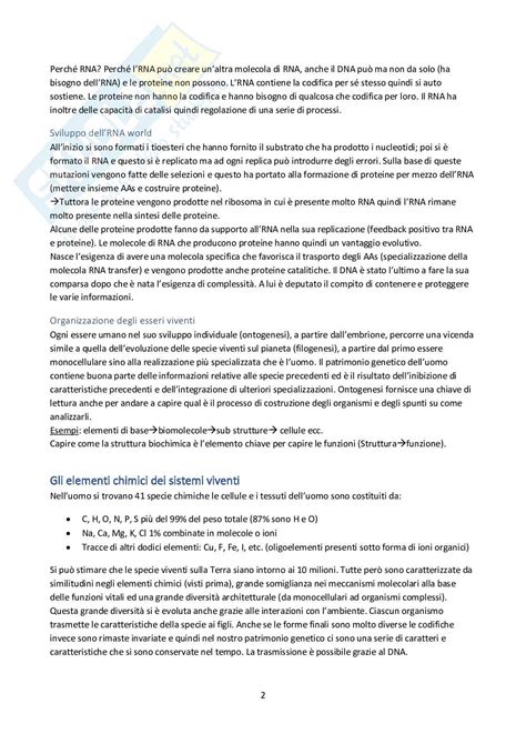 Appunti Completi Bioingegneria Cellulare