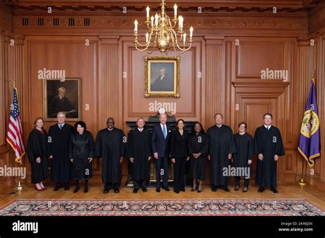 Washington Dc Usa 30th Sep 2022 Supreme Court Associate Justice