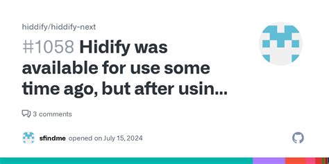 Hidify Was Available For Use Some Time Ago But After Using It For A