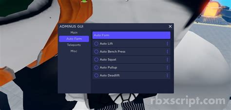 Muscle Legends Auto Farm New GUI Scripts RbxScript