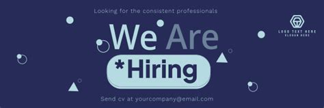 Ux Recruitment Twitter Header Brandcrowd Twitter Header Maker