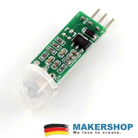 mini pir bewegungsmelder infrarot ir sr505 sensor modul arduino