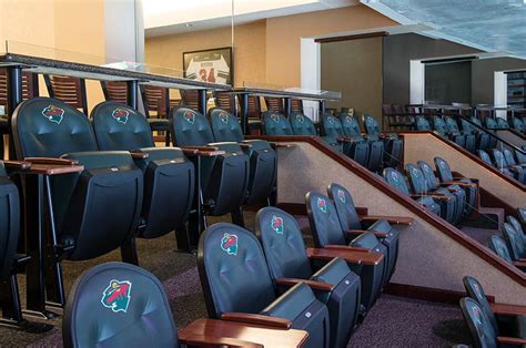 Xcel Energy Center With 91 12 66 4 Millennium Suite Chairs And 90 12 20