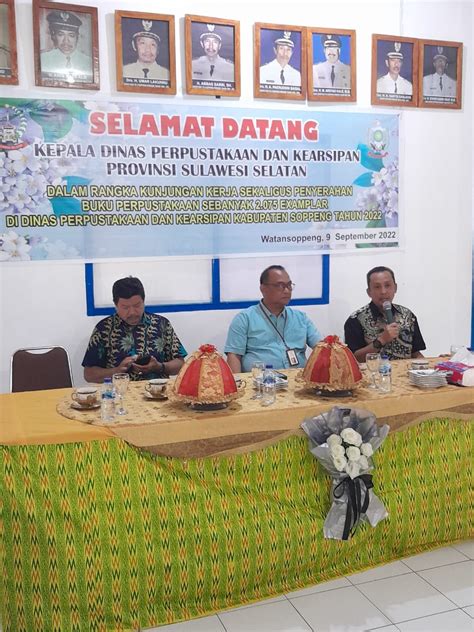 Dinas Perpustakaan Dan Kearsipan Prov Sul Sel Laksanakan Kunjungan