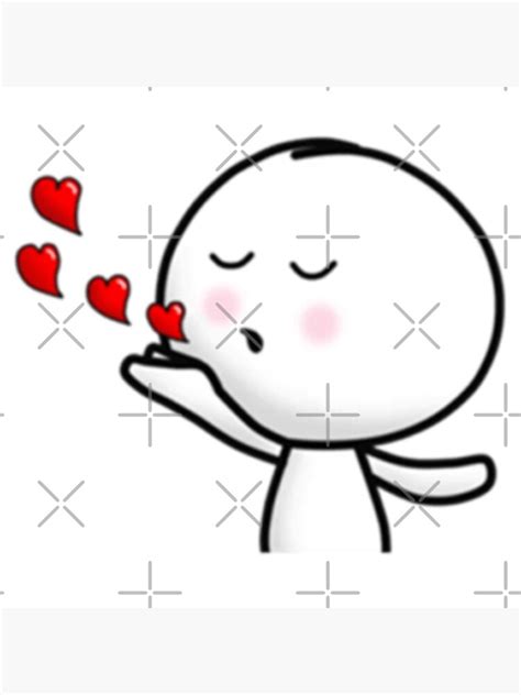 Sticker Love 2 Poster By Kot V Kino Redbubble