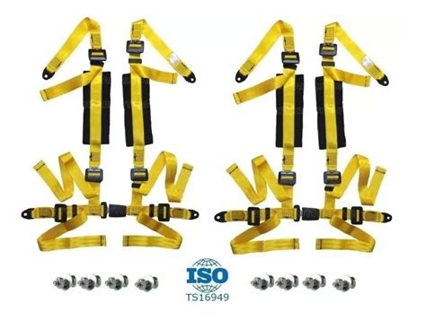 Par De Cinto Pontas Pontos Gaiola Buggy Frete Unico X X Parcelamento Sem Juros