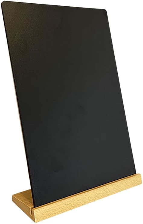 【楽天市場】【全品p5倍★ワンダフルデー】ブラックボード 卓上ミニ 黒板 メニューボード 木製 W21cmxh30cm ブラック L