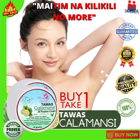 ORIGINAL B1T1 TAWAS CALAMANSI ALL PURPOSE WHITENING CREAM 10G 100
