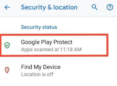 How To Disable Google Play Protect On OnePlus 6 Oxygen OS