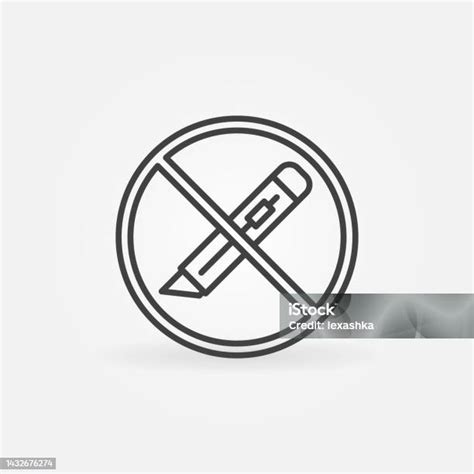 ペーパーカッターベクトル細線コンセプト丸いアイコンを使用しないでください アイコンのベクターアート素材や画像を多数ご用意 アイコン