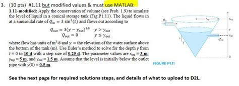 Solved 3 10 Pts 1 11 But Modified Values Must Use Chegg