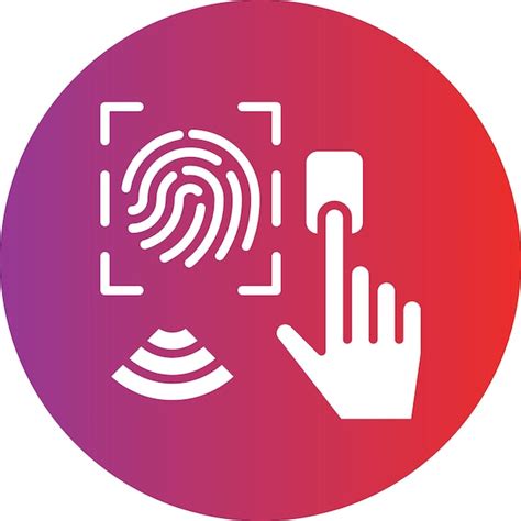 Premium Vector Vector Design Fingerprint Scanner Icon Style