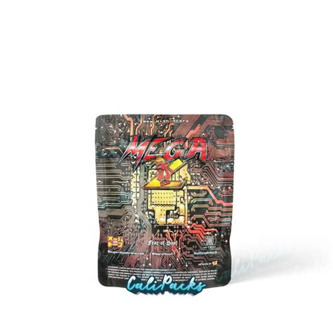 Super Dope Mega Z 35g Mylar Bag Red By Uk