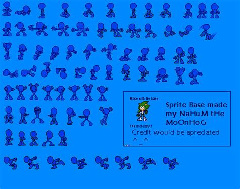 Sprite Base By Lunatic1510 On Deviantart
