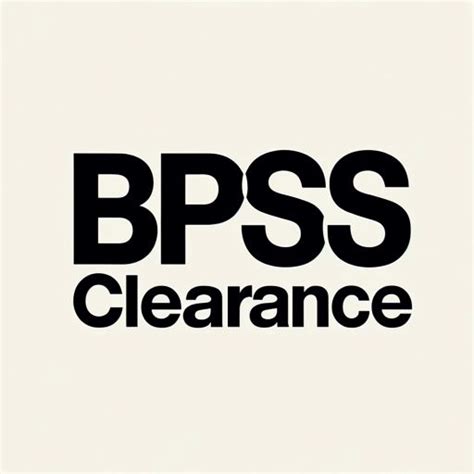 Bpss For High Security Roles Bpss For High Security Roles