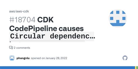 Cdk Codepipeline Causes `circular Dependency Between Resources` Error In Updatepipeline Step