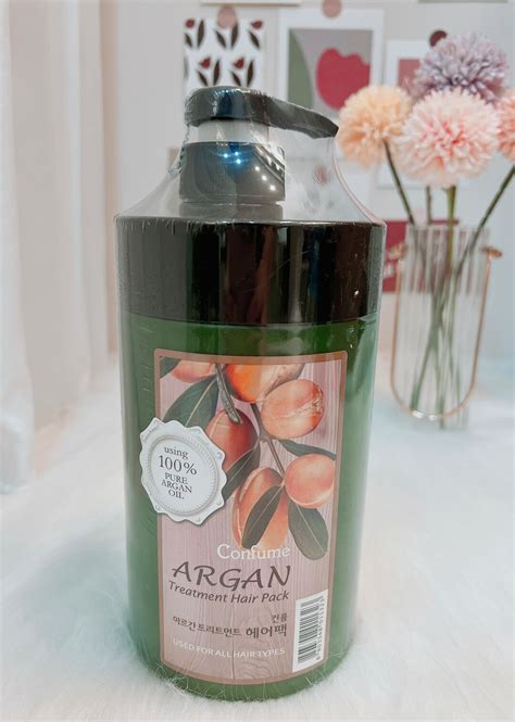 韓國confume摩洛哥堅果油修護髮膜1000ml