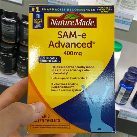 Nature Made Sam E Advanced 400 Mg 60 Tablets Nature Hub