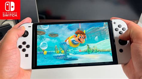 Super Mario Odyssey OLED Nintendo Switch Gameplay YouTube