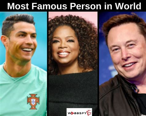 Top 10 Most Famous Person In World 2023