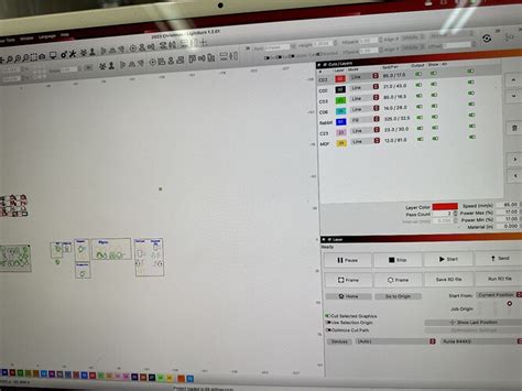 Current Position Not Working G Lightburn Software Questions