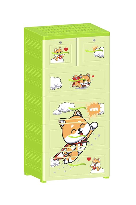 Tủ Nhựa Ngăn Cho Bé Cún Siêu Nhân T Đại Đồng Tiến