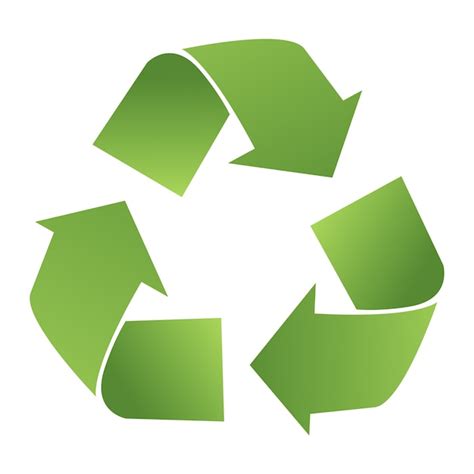 Ilustrasi Daur Ulang Keberlanjutan Desain Datar Psd Gratis