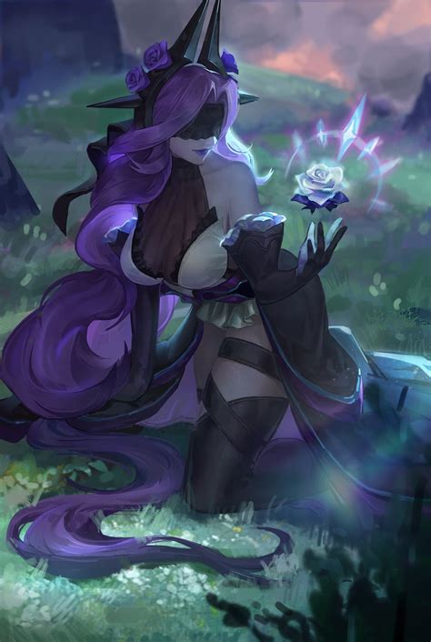Syndra And Withered Rose Syndra League Of Legends Drawn By L