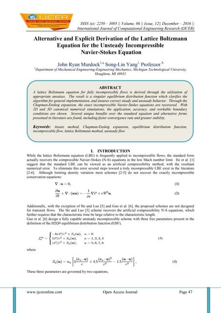 Alternative And Explicit Derivation Of The Lattice Boltzmann Equation
