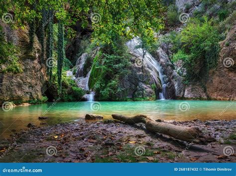 The Waterfall Stock Photo Image Of Nature Wilderness 268187432