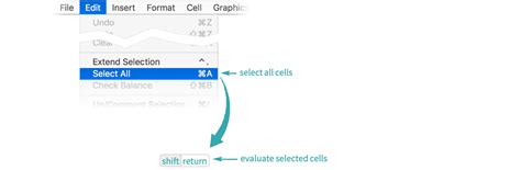 How To Run The Code In A Notebook—wolfram Language Documentation