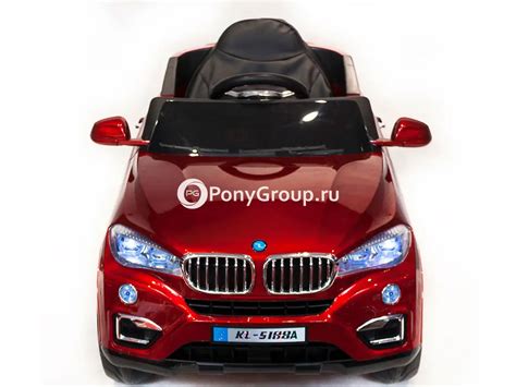 Детский электромобиль BMW X6 VIP KD 5188 с резиновыми колесами и ...