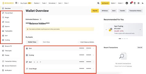 How To Check Balance And Transfer Funds On Wallet Overview Wallet