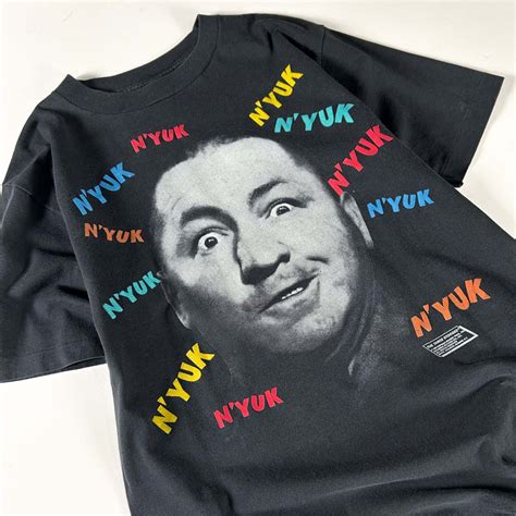 古着80s Anvil Nyuk Nyuk Nyuk The Three Stooges Curly Howard コメディ