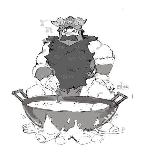 Senshi Dungeon Meshi Drawn By Graysheartart Danbooru