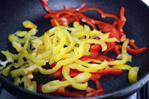 파프리카 볶음 이렇게 볶아 보세요