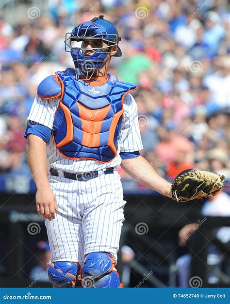 Anthony Recker Editorial Image Image Of York Catcher 74652740