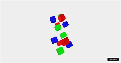 3d Cubes Codesandbox