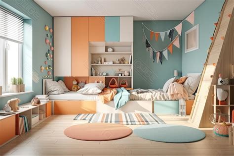Quarto Com Esquema De Cores Pastel Quarto Luxuoso Em Cores Pasteis Em