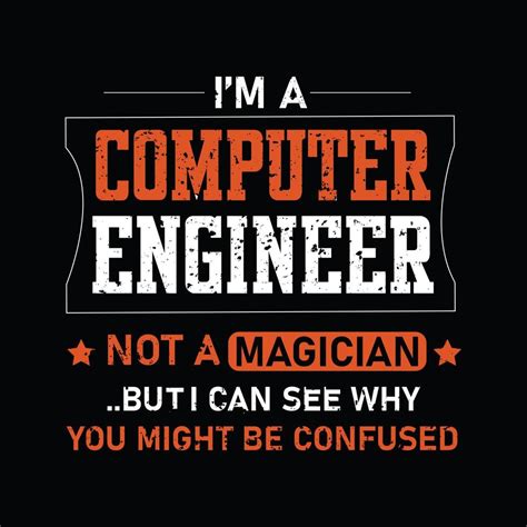 Computer Engineer T Shirt Design 19052214 Vector Art At Vecteezy