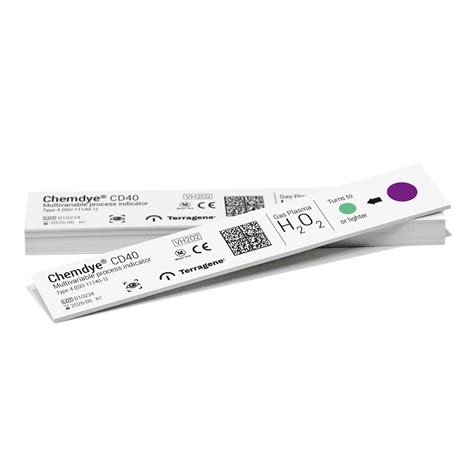 Terragene Multivariable Process Indicator Strip Type 4 For Plasma Or