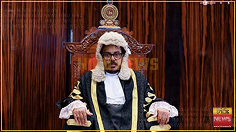 President Accepts Speaker Asoka Ranwalas Resignation Hiru News