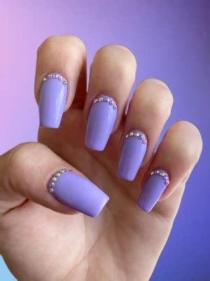 32 Lavender Nails Designs That Are Feminine And On Trend