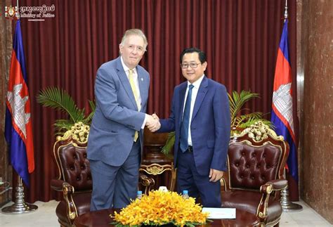 រដ្ឋមន្ត្រីក្រសួងយុត្តិធម៌ បានអនុញ្ញាតឱ្យប្រតិភូសភាពាណិជ្ជកម្មអាមេរិកនៅកម្ពុជា