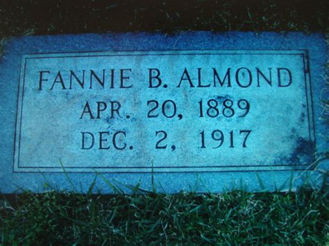 Fannie Bell Sacra Almond 1889 1917 Find A Grave Memorial