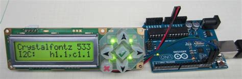 Tutorial Connect An Arduino To A Crystalfontz 533 Keypad LCD