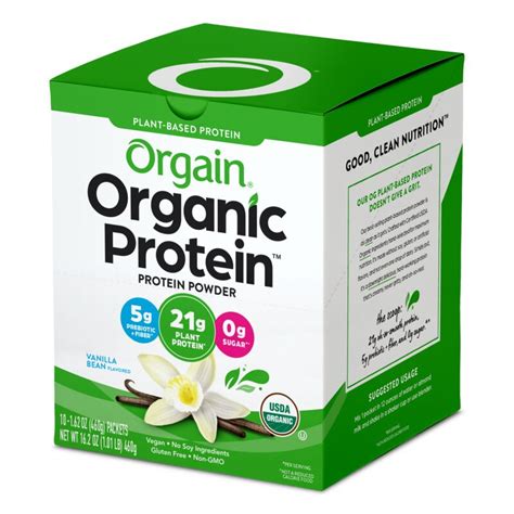 Vegan Protein Powder And Green Nutrition Orgain