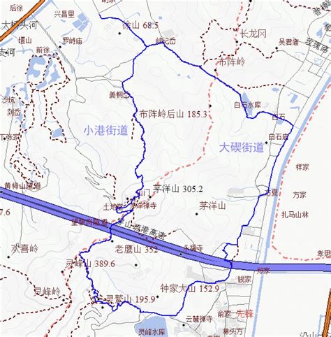 北仑姜桐岙 茅洋寺 孝子岭 灵峰寺 布阵岭环线 驴行宁波